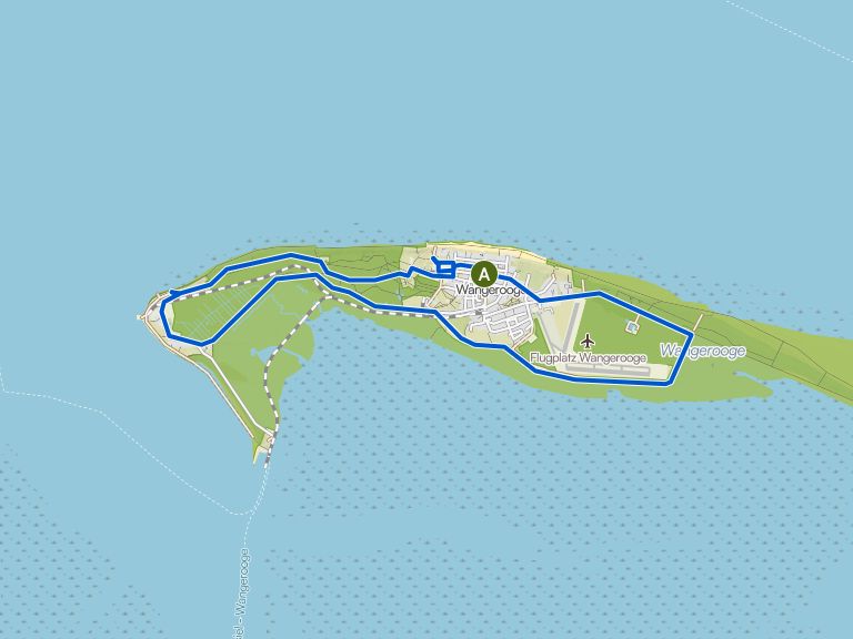 Rund um Wangerooge | Fahrradtour | Komoot